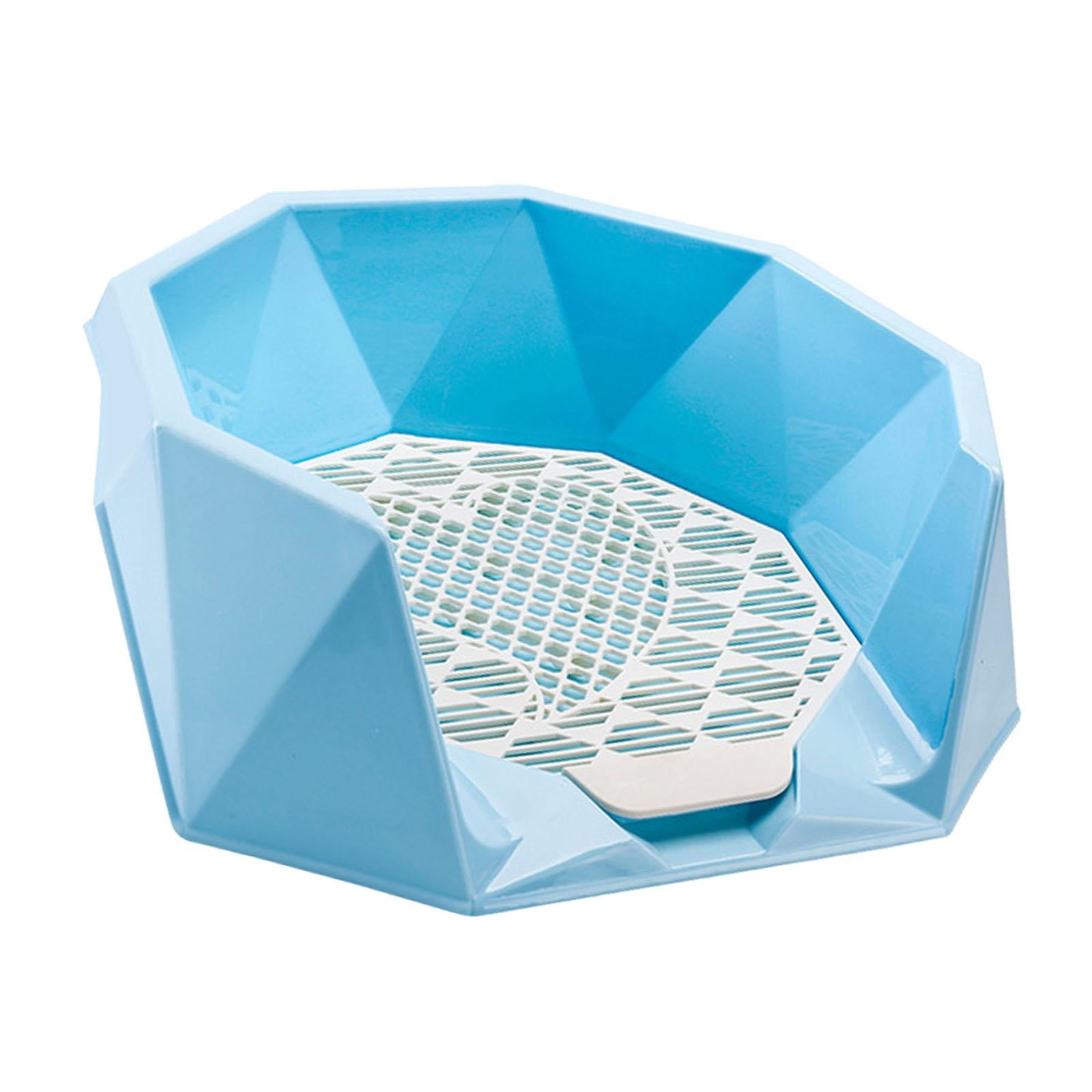Stgfyxgs Indoor Dog Potty Tray, Dogs Potty Pad, Open Top Entry Dog ...