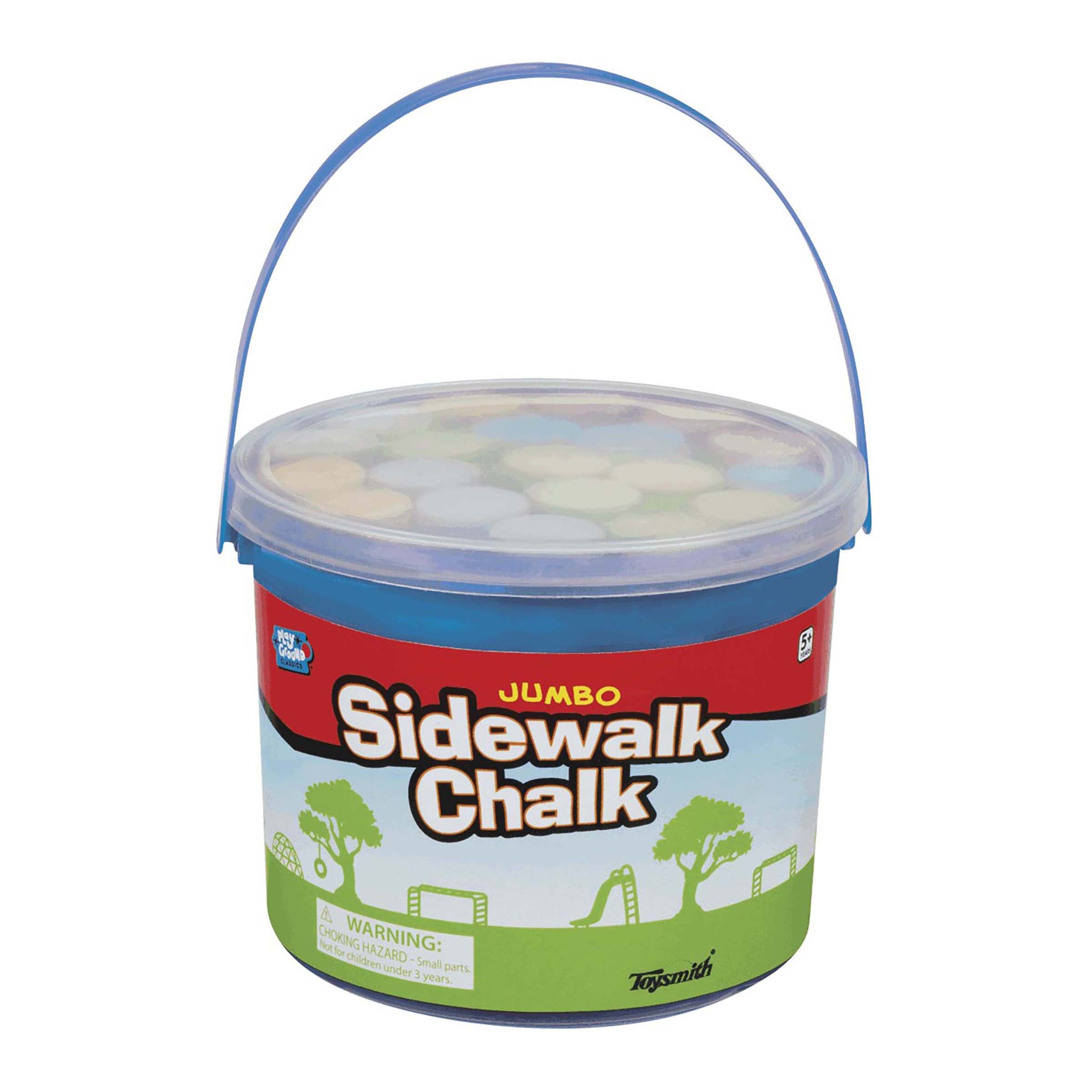 Toysmith Jumbo Sidewalk Chalk 20 pieces - Walmart.com