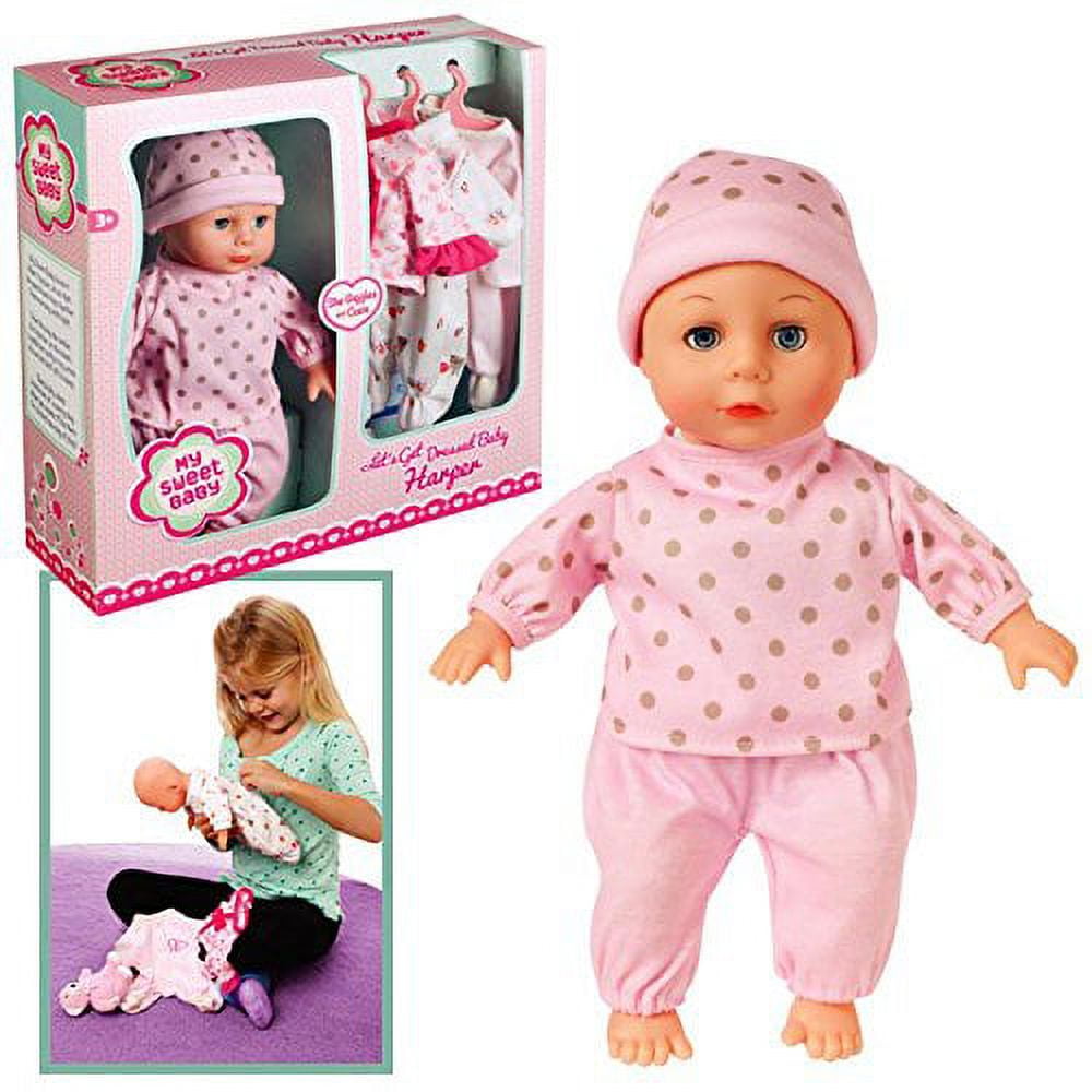 Toysmith Lets Get Dressed Doll - Walmart.com