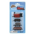 Toysmith, Mini Pull-Back Train Set, 4pk, Assorted Styles - Walmart.com