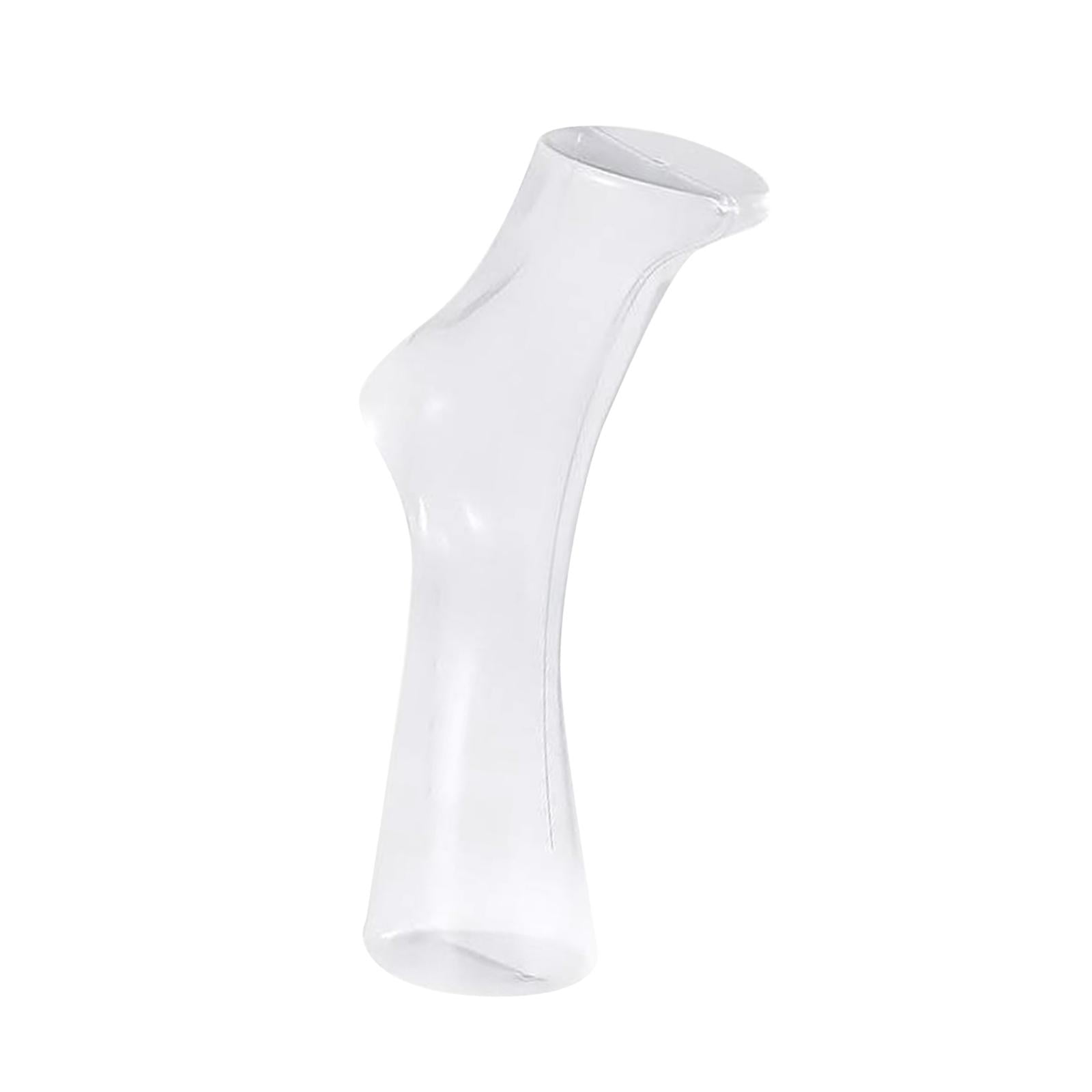 Toysmith Mannequin Feet Model Fake Feet Sock Model Display Clear Sock ...
