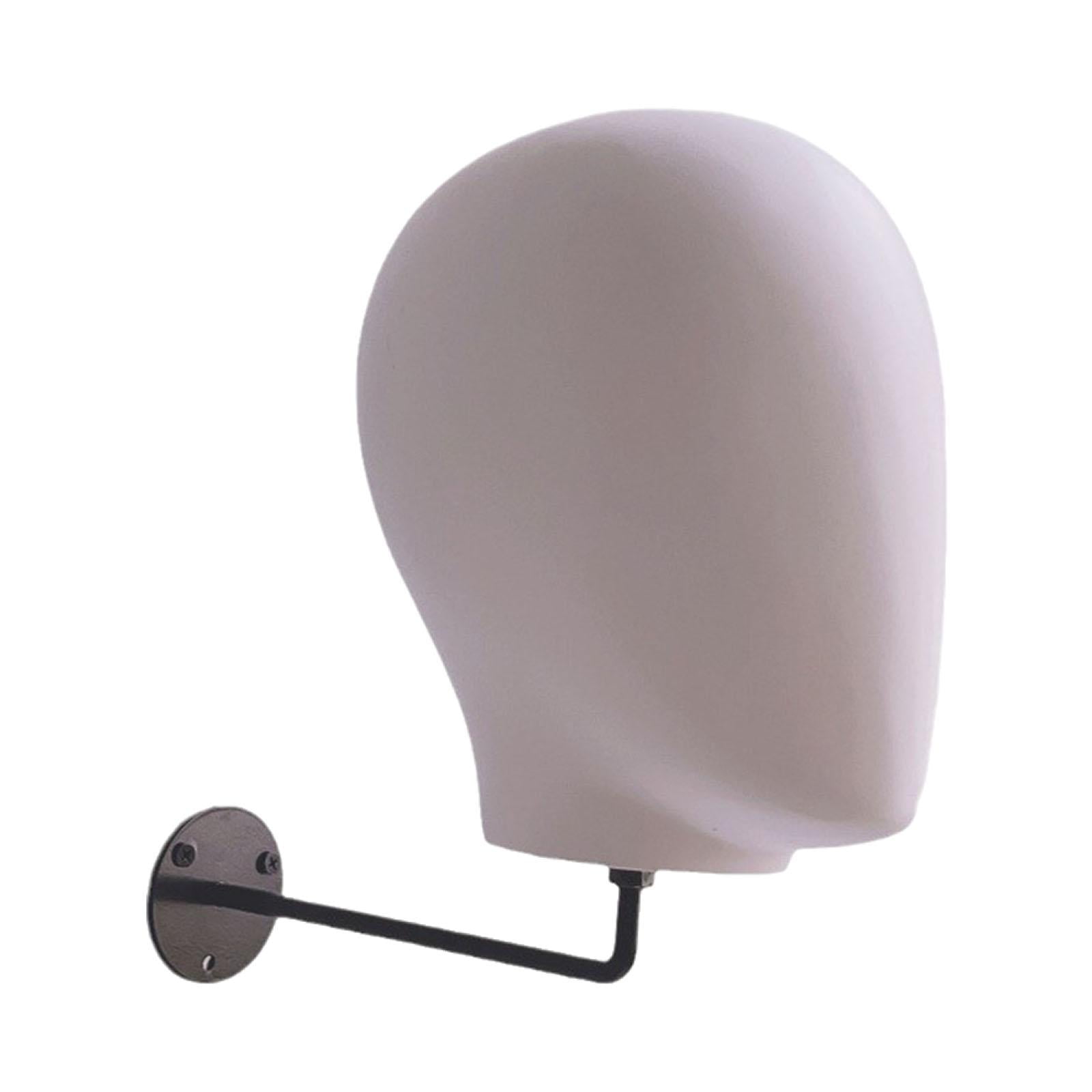 Stgfyxgs Mannequin Head Wall Mount, Storage Hanger Display Model Head ...