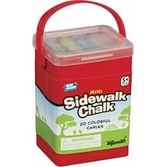 Chalk Sidewalk Chalk 20 Count- 5 colors - Walmart.com