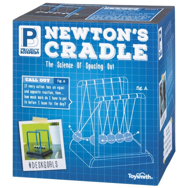 Toysmith Newton's Cradle Physics Toy - Walmart.com