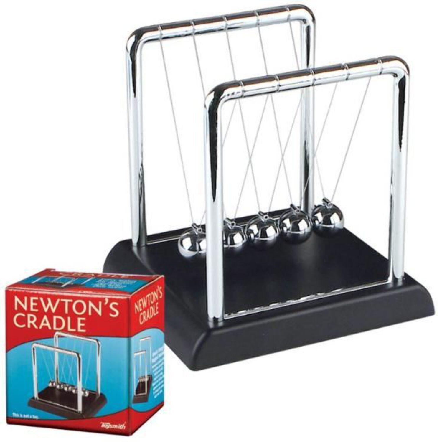 Toysmith Newton's Cradle Physics Toy - Walmart.com