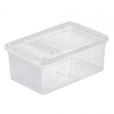 Zilla Micro Habitat Terrariums with Locking Latch Terrestrial, Large ...