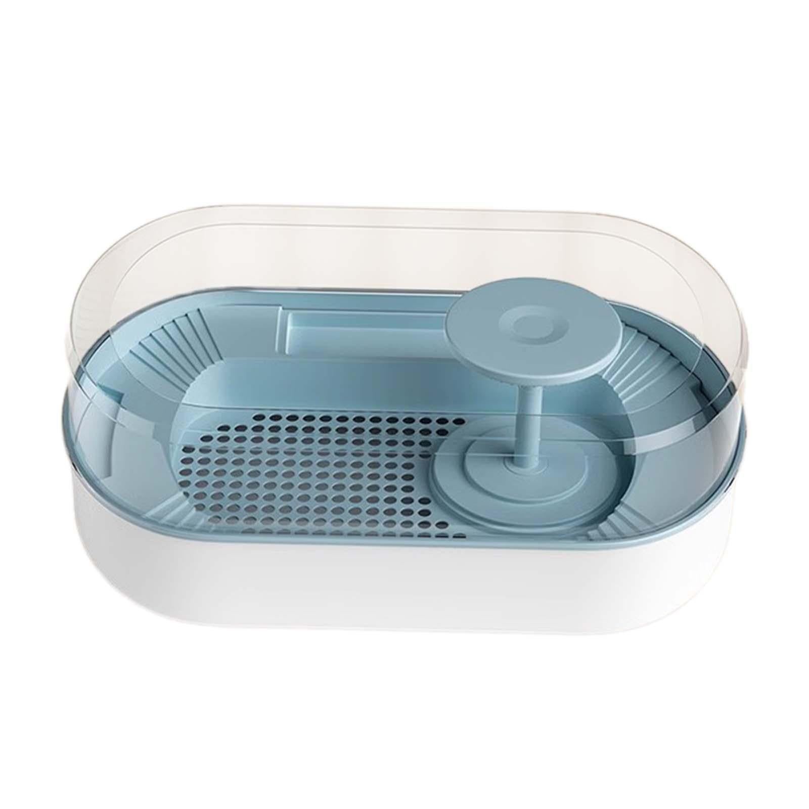 Toysmith Reptile Habitats Turtle Tank Terrapin Feeding Box Frog ...