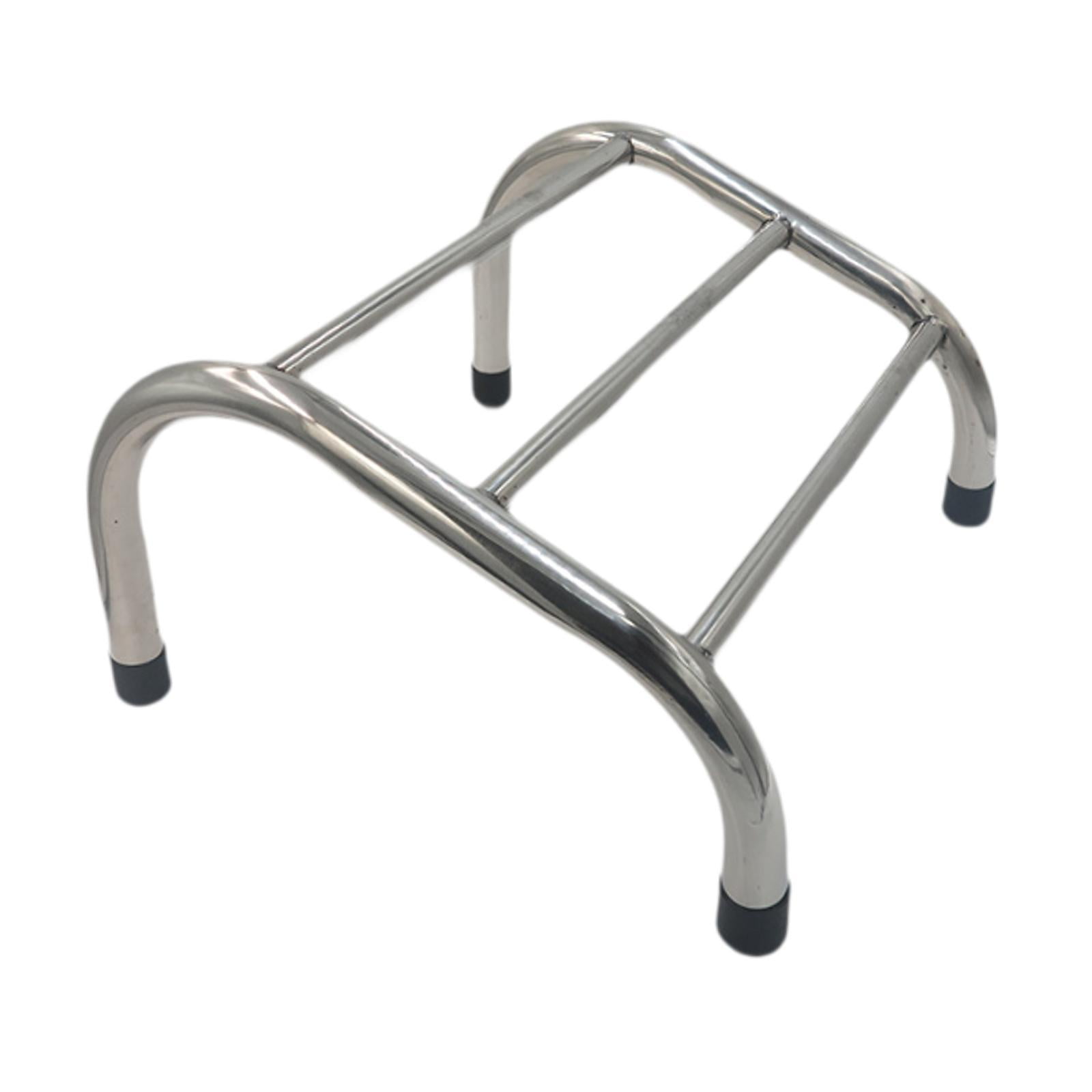 Stgfyxgs Stainless Steel Foot Rest Barber Chair Foot Rest Sturdy ...