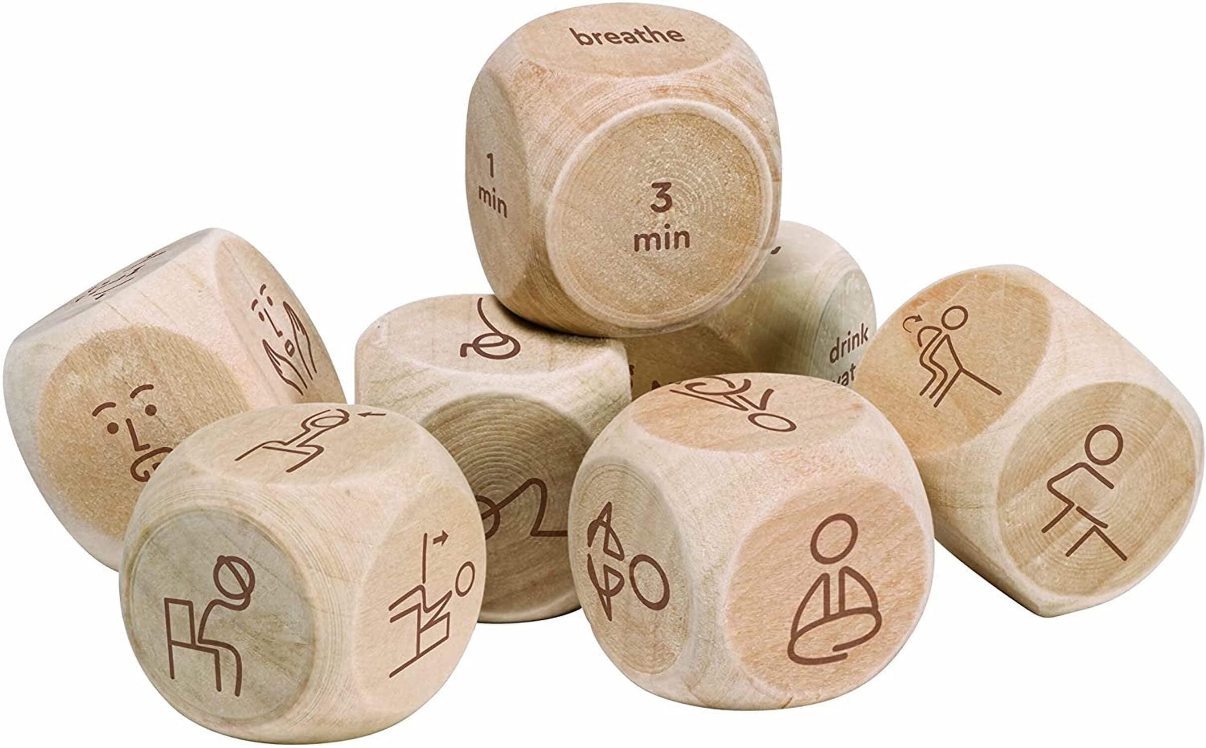 Toysmith Strike A Pose - Hi There! Delightfully Witty Gift, Yoga Dice ...