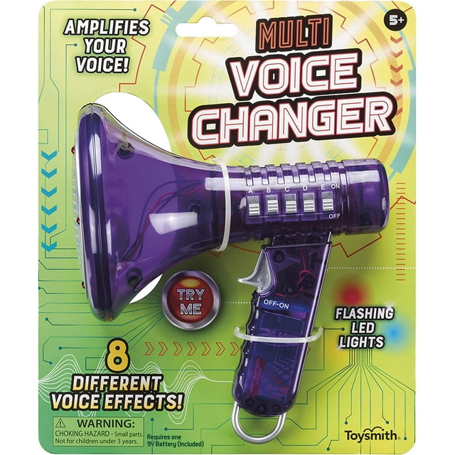 Toysmith Kids Toy: Tech Gear Multi Voice Changer, Sound Changing ...