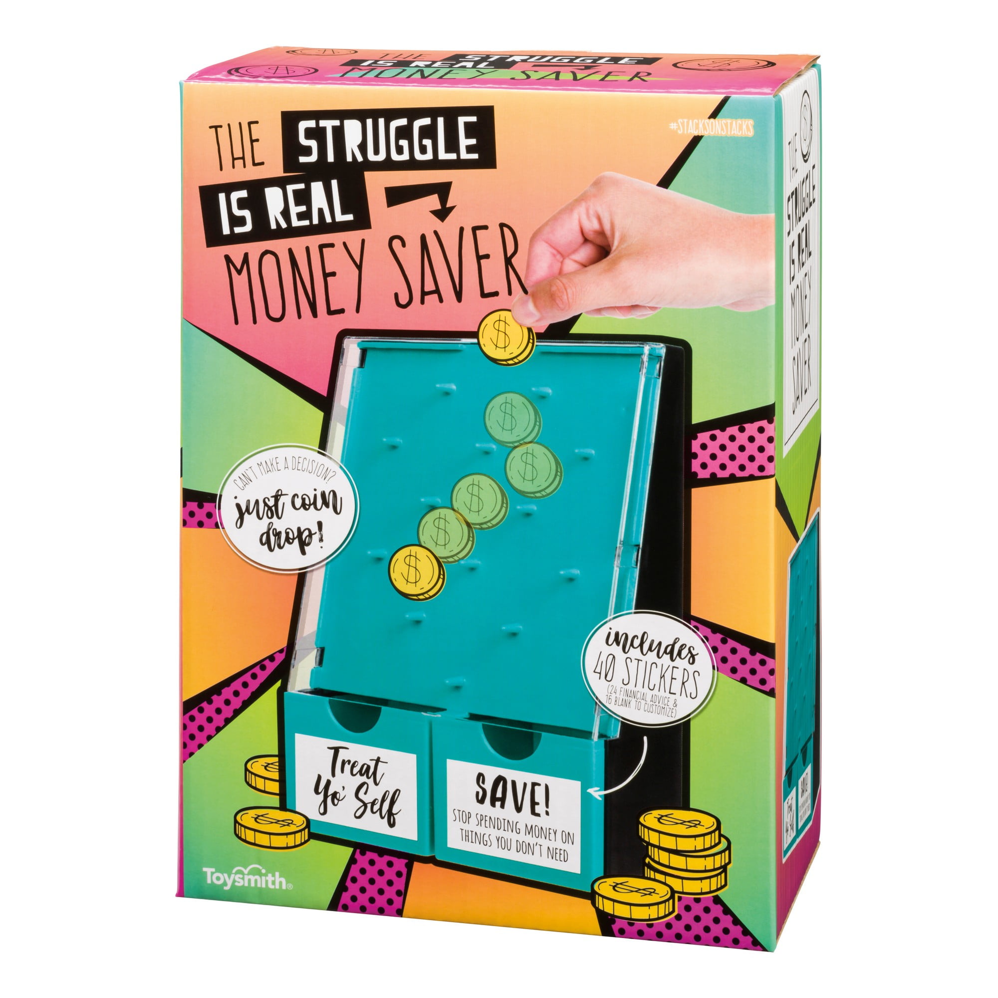 Toysmith The Struggle Is Real Money Saver Toy - Walmart.com