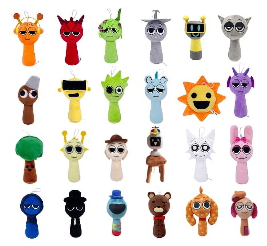 Toystdo Sprunki Plush Horror and Regular, Sprunki Toys and Plushies ...