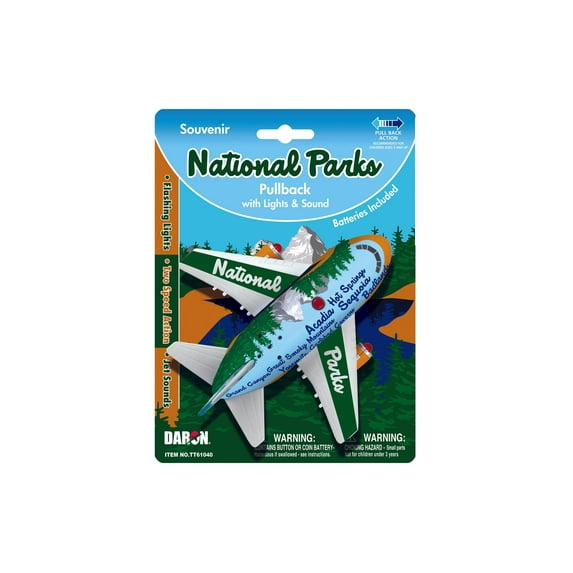 Toytech TT61040 National Parks Pullback Mode Plane Toy with Lights ...