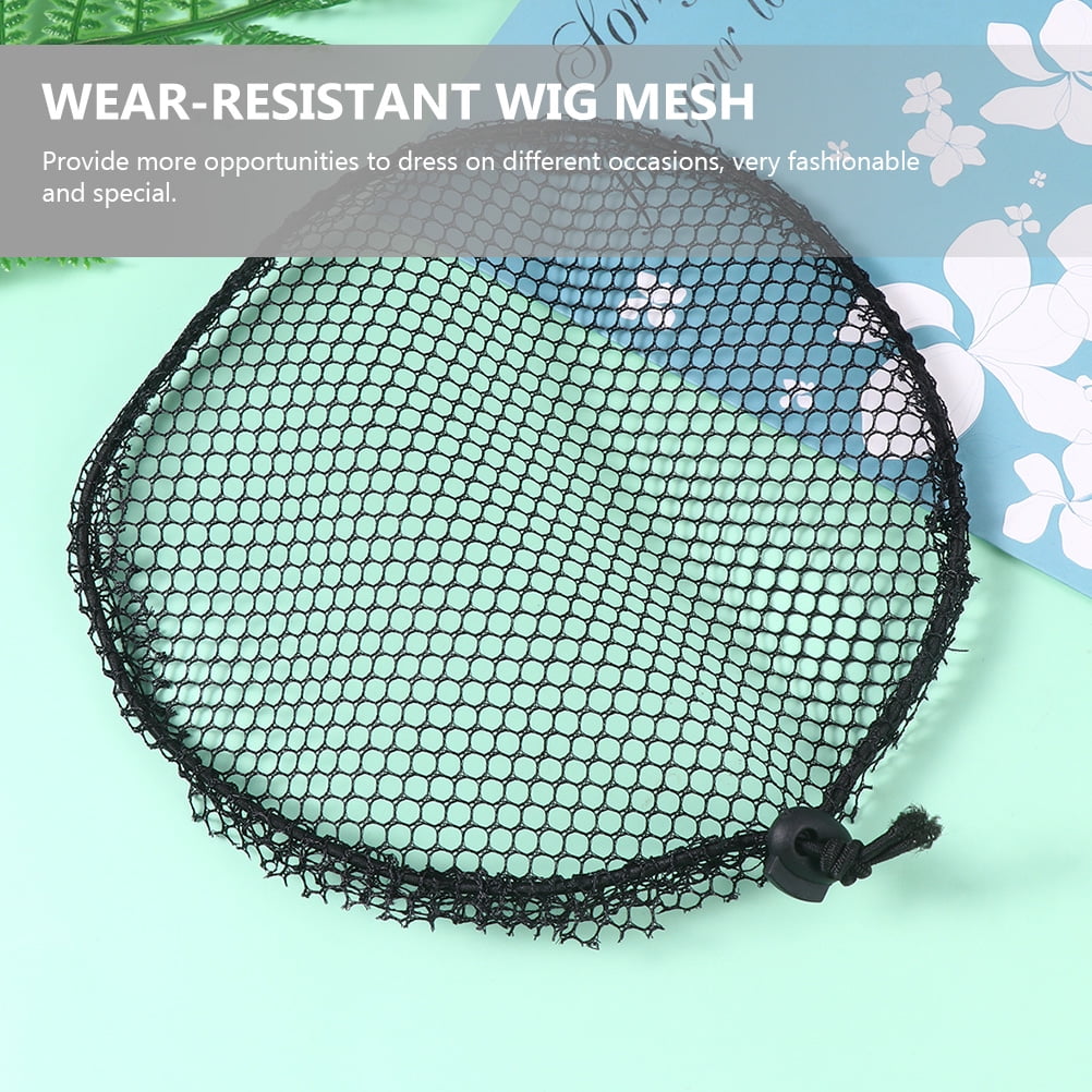 Toyvian Hair Weaving Net for Hair Styling 1 Set Black 6x6in Adjustable ...