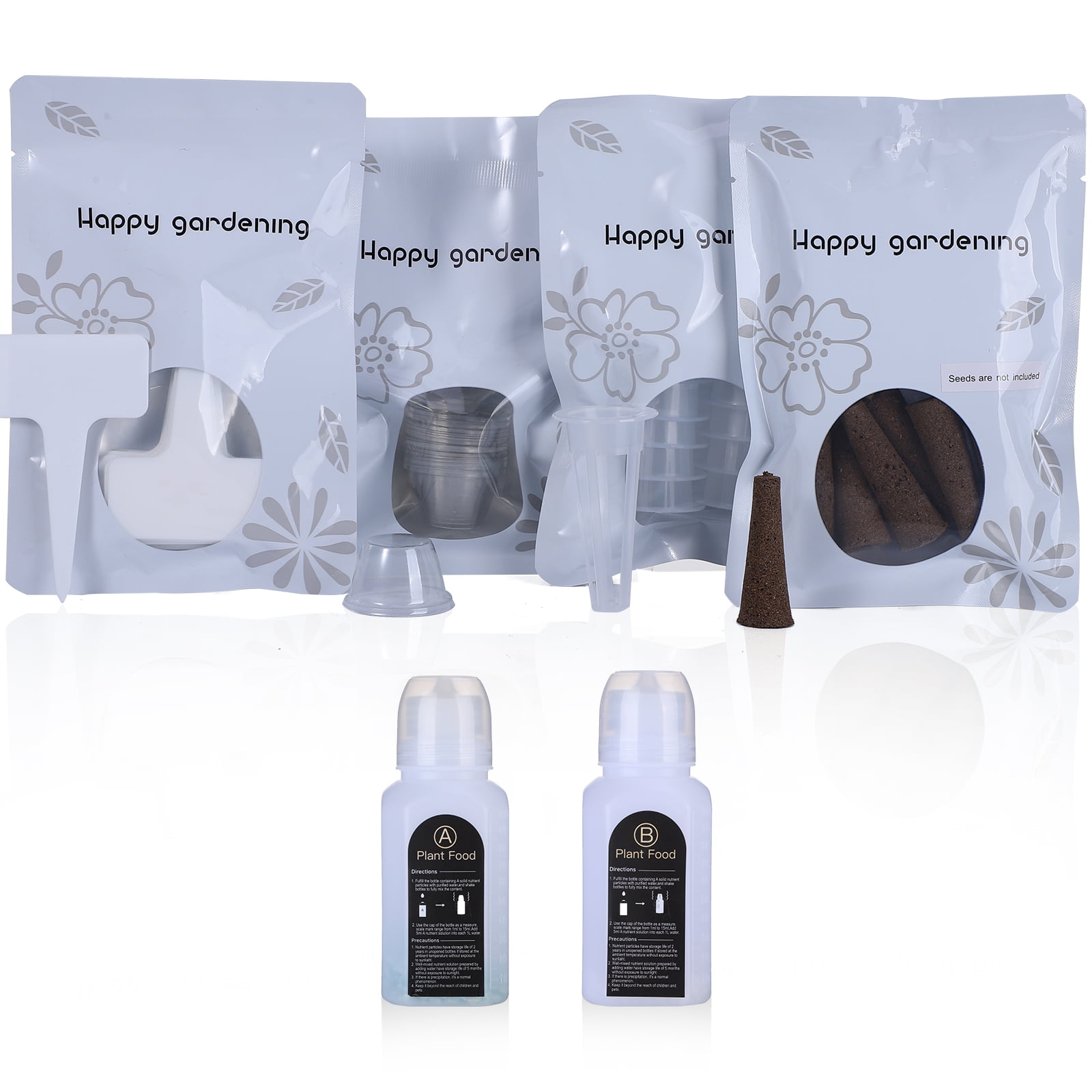 Toyvian 1 Set Indoor Garden Grow Sponges Planting Sponge Pods ...