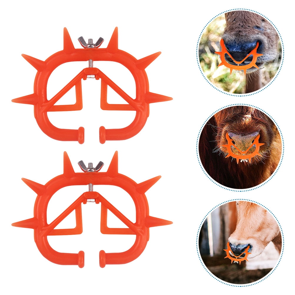 Toyvian Calf Weaner Tool Cattle Nose Plier Plastic 10Pcs - Walmart.com