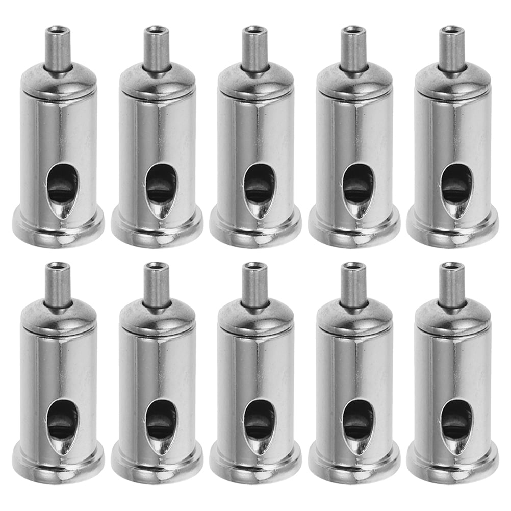 Toyvian 10Pcs Metal Wire Rope Tension Clip Clamp for Pendant Cord and ...
