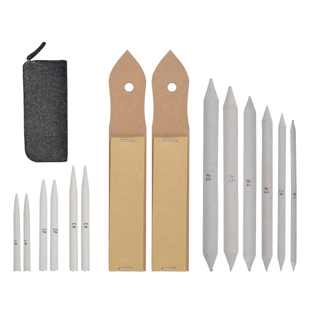 Toyvian Back to School Art Supplies Blending Sticks for Drawing Dark ...