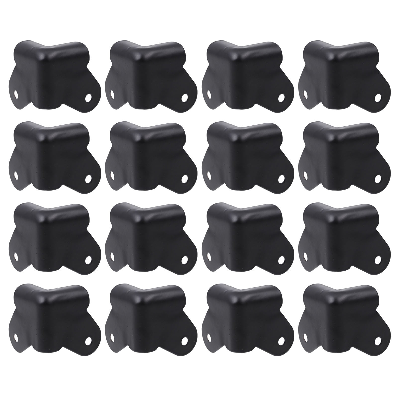 Toyvian 16Pcs Siding Corner Caps Iron Corner Protector for Speaker ...