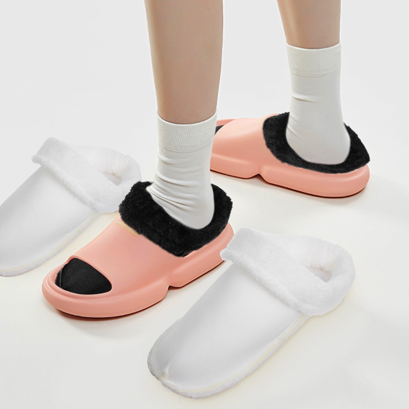 Toyvian 2Pairs Warm Boot Inserts Plush Lining for Shoes Soft ...
