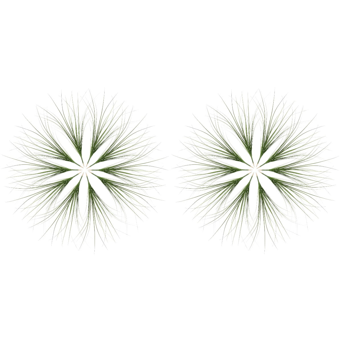 Toyvian 20 pcs Artificial Grass Plants Artificial Greenery Stems Fake ...