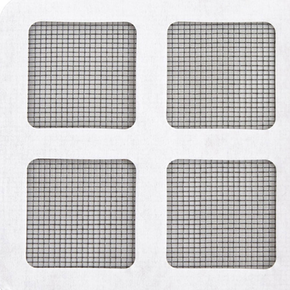 Toyvian 21Pc Dark Grey Self Adhesive Net Screen Repair Patch for Window ...