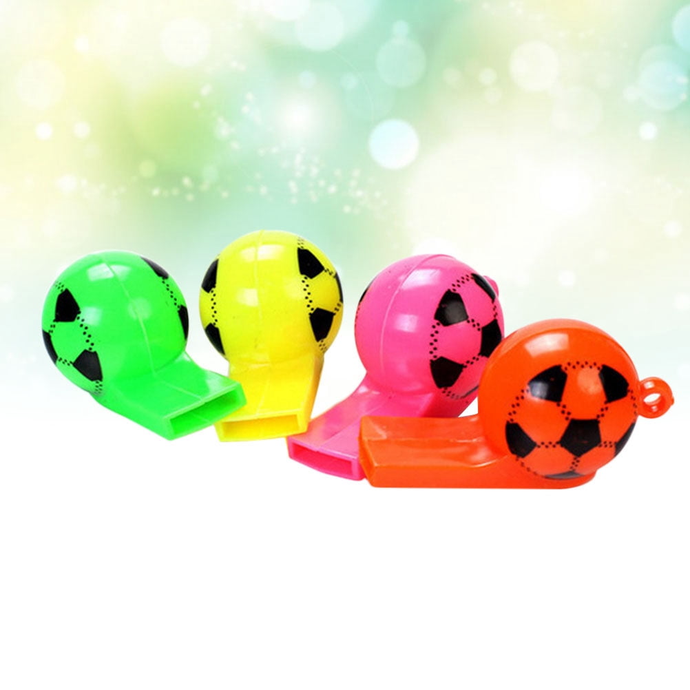 Toyvian Referee Whistle Plastic Random Colors 24Set for Fan Gear ...
