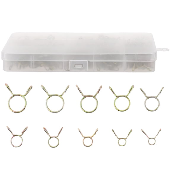 Toyvian 250Set Water Pipe Clamp Steel Connection Fixing for Industrial ...