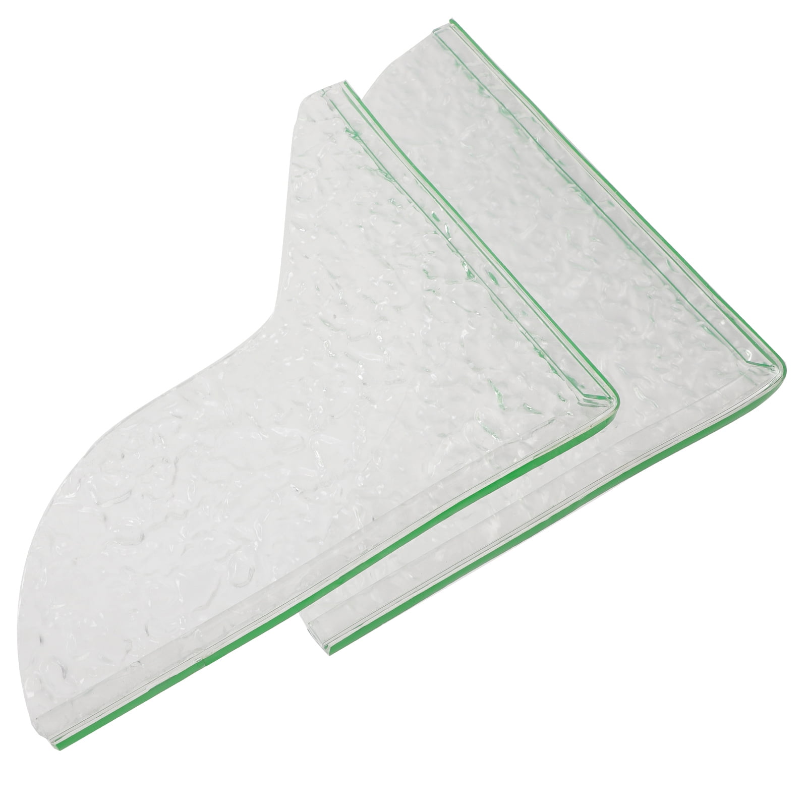 Toyvian Bath Tub Corner Splash Guard Acrylic Transparent 2Pcs - Walmart.com