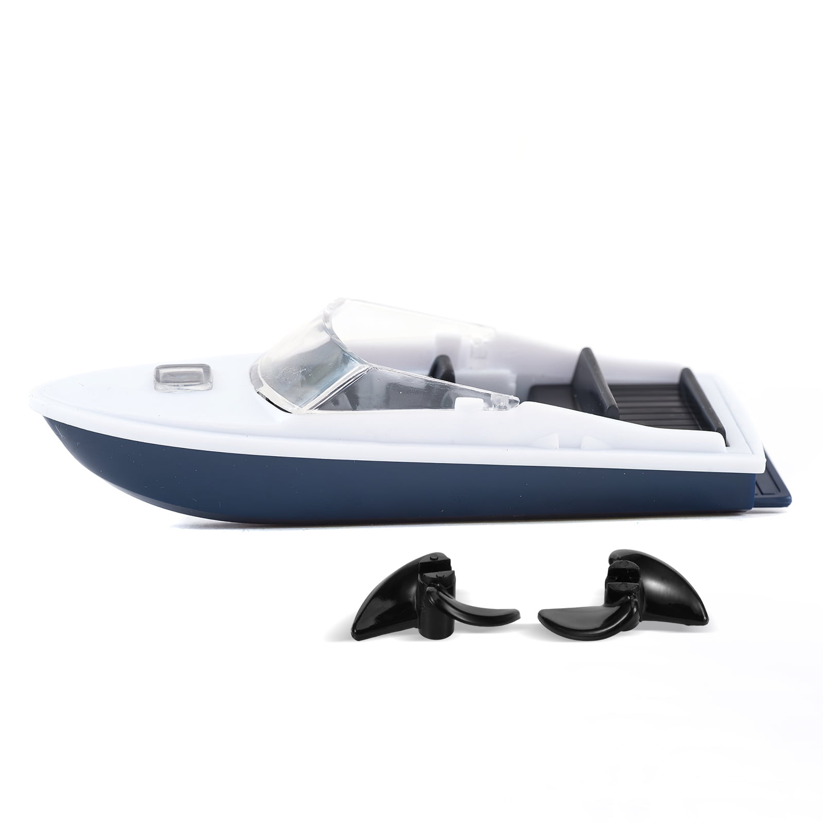 Toyvian 2 Pack Black Wind Propeller Toy for Electric Boats PC Material ...