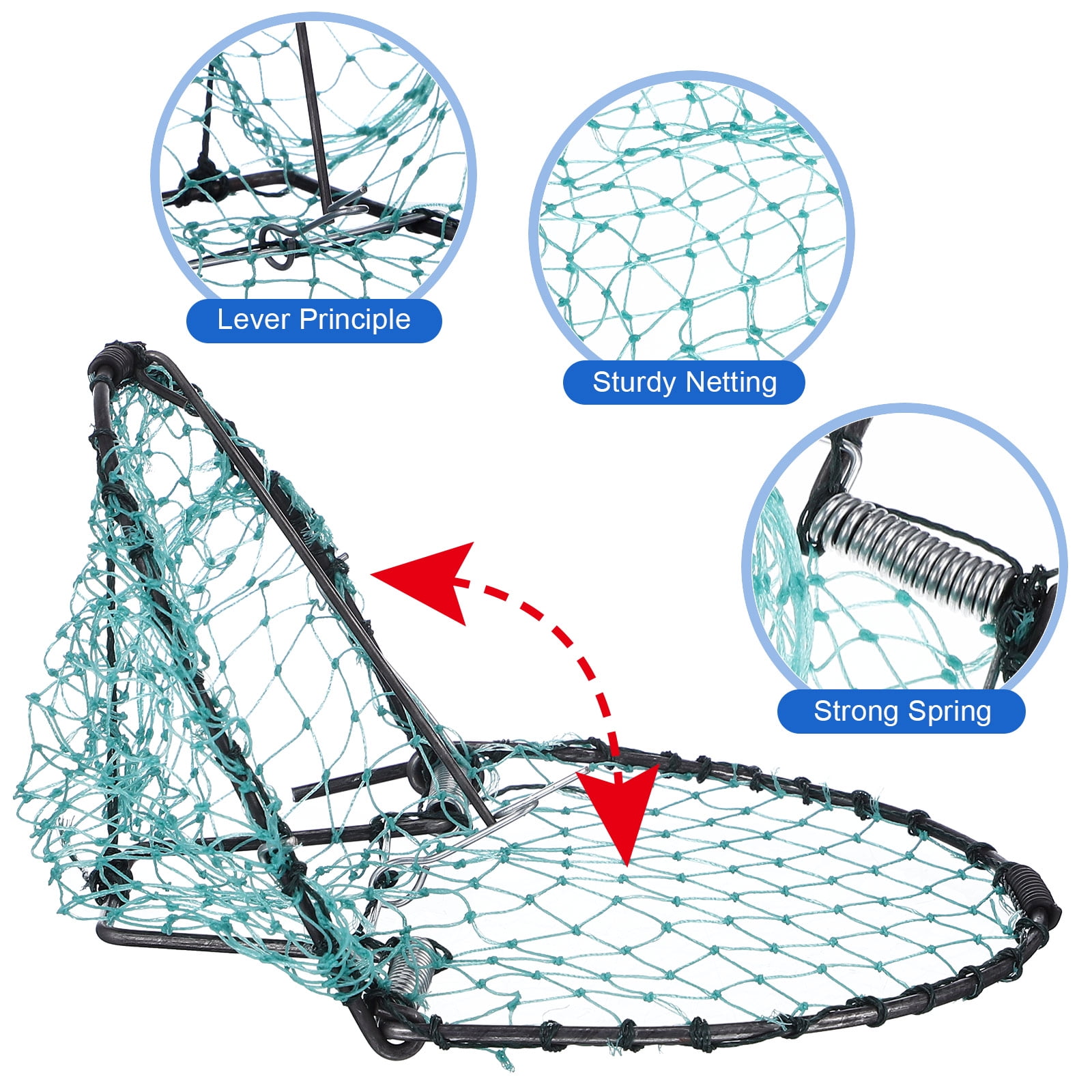 Toyvian 4pcs Bird Trap Wear-resist Bird Trap Pigeon Trap Netting ...