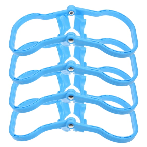 Toyvian 4pcs Water Bottles Holder Lifting Handles for Home Use Blue ABS ...