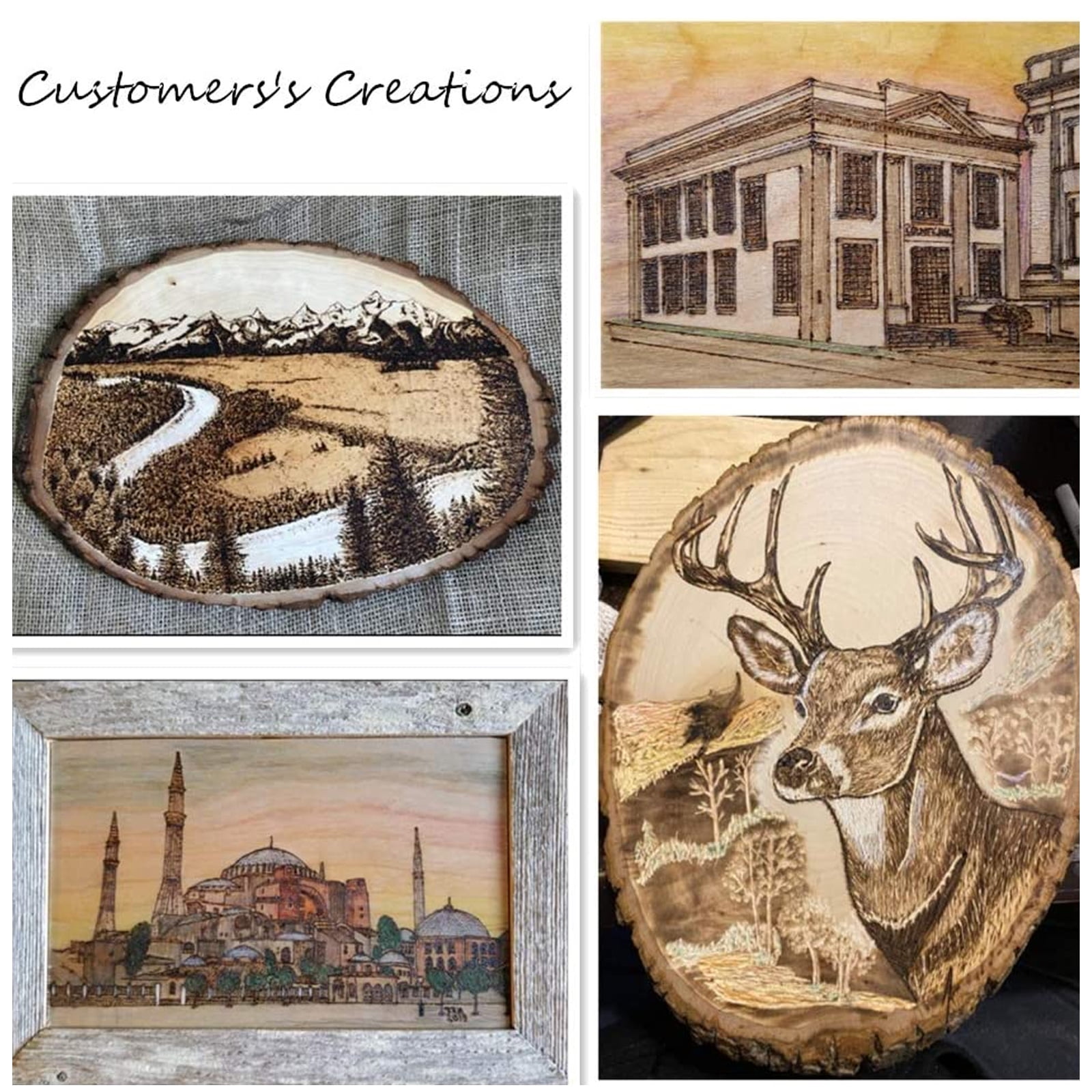 Toyvian 69 pcs Pyrography Wire Tips Pyrography Machine Tips Replacement ...