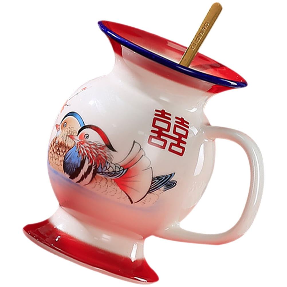 Toyvian MultiFunction Ceramic Spittoon Shaped Mug for Storage of Fruits ...