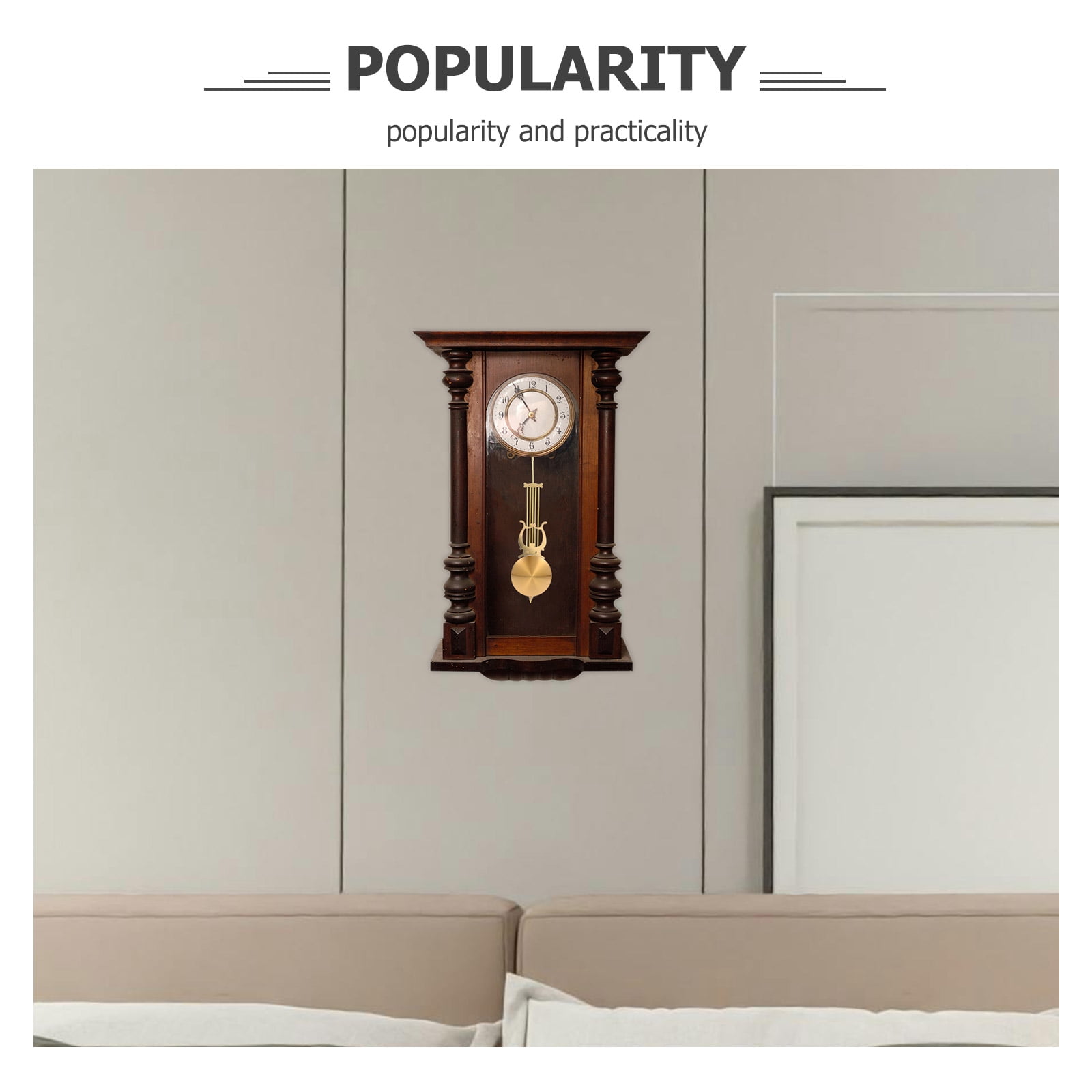 Toyvian Pendulum for Wall Clock Metal Pendulum Clock Movement Pendulum ...