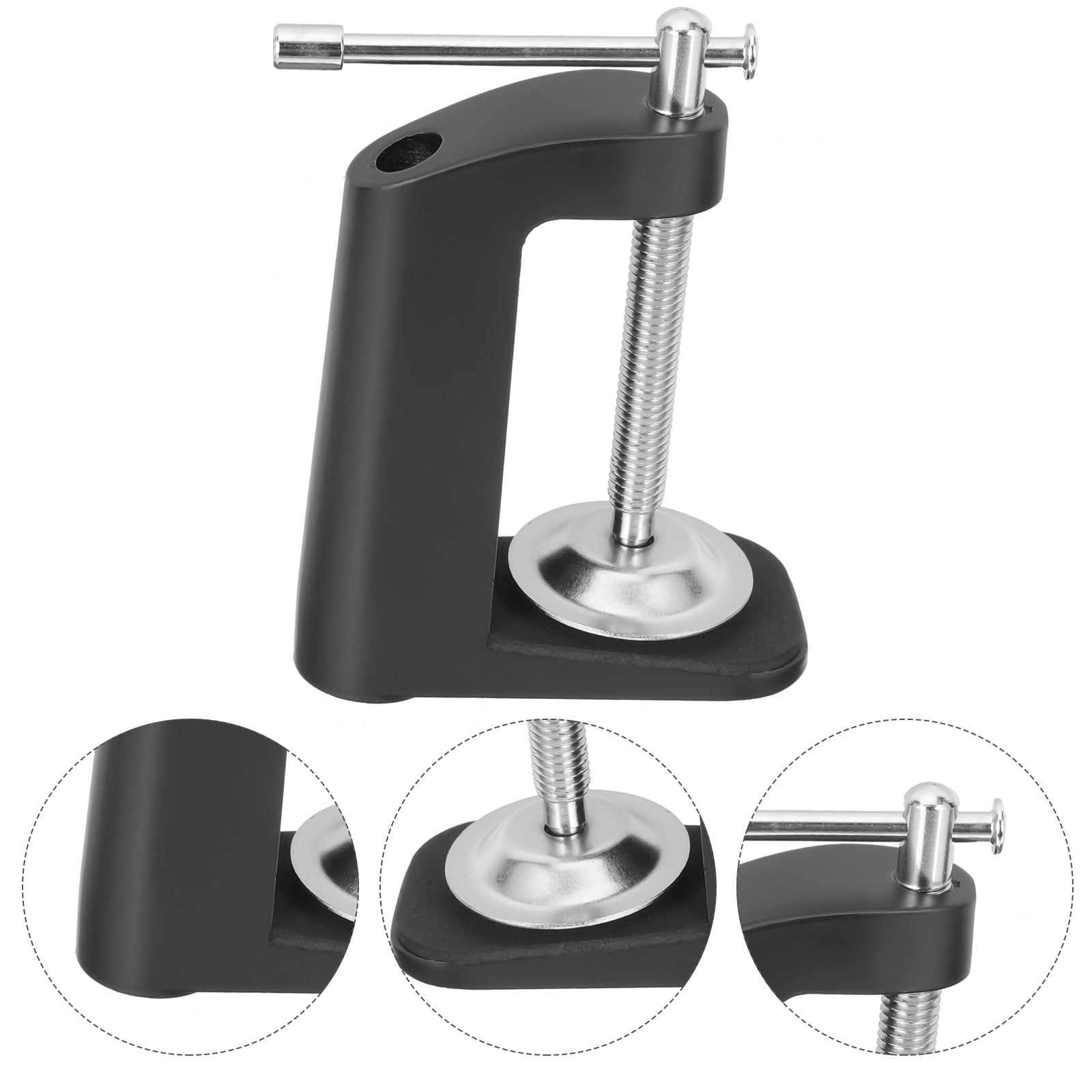 Toyvian Table Mount Clamps C Clamp Table Mounting Clip Metal Holding ...