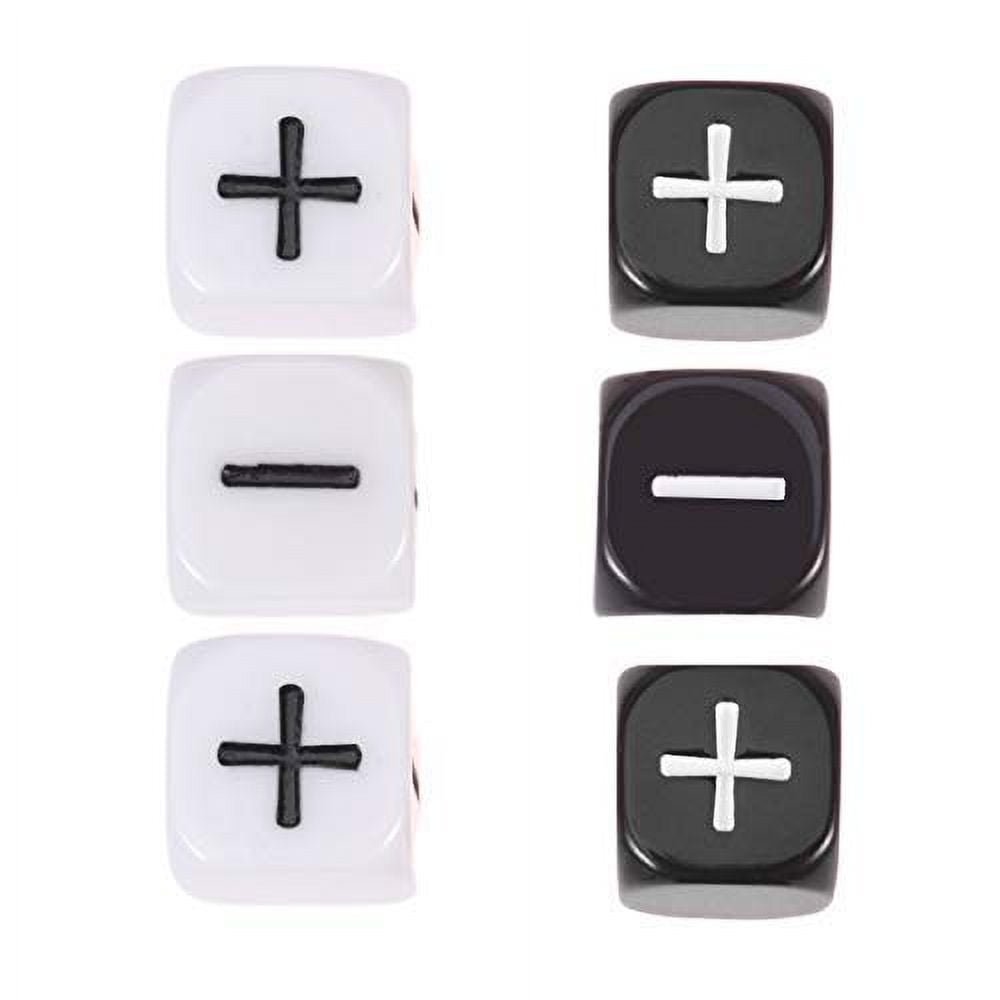 Toyvian Teacher Dice Set Math Operation Calculation Dice Minus Sign ...
