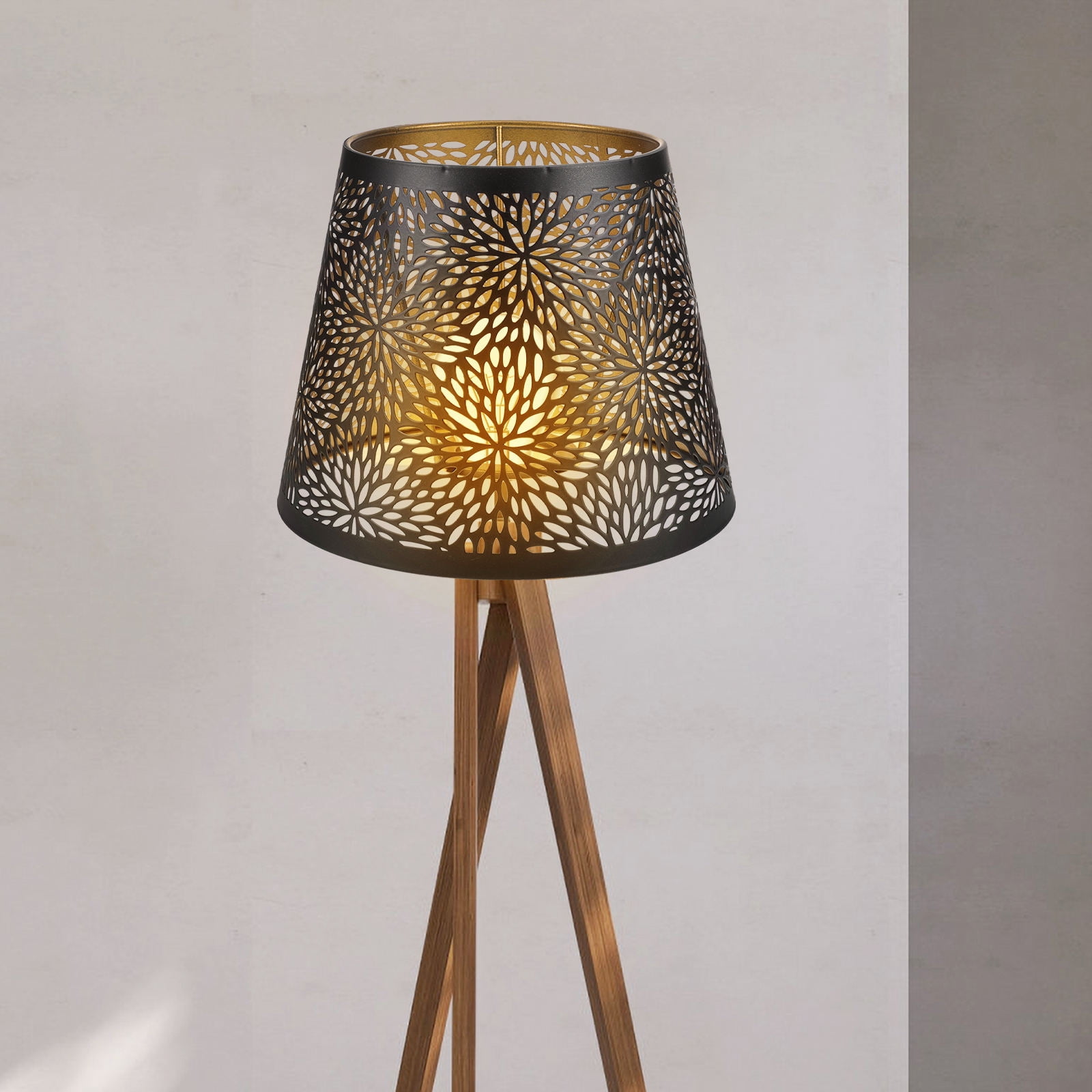 Toyvian Iron Wire Lampshade Cover for Ceiling Lights with Stylish Mesh ...