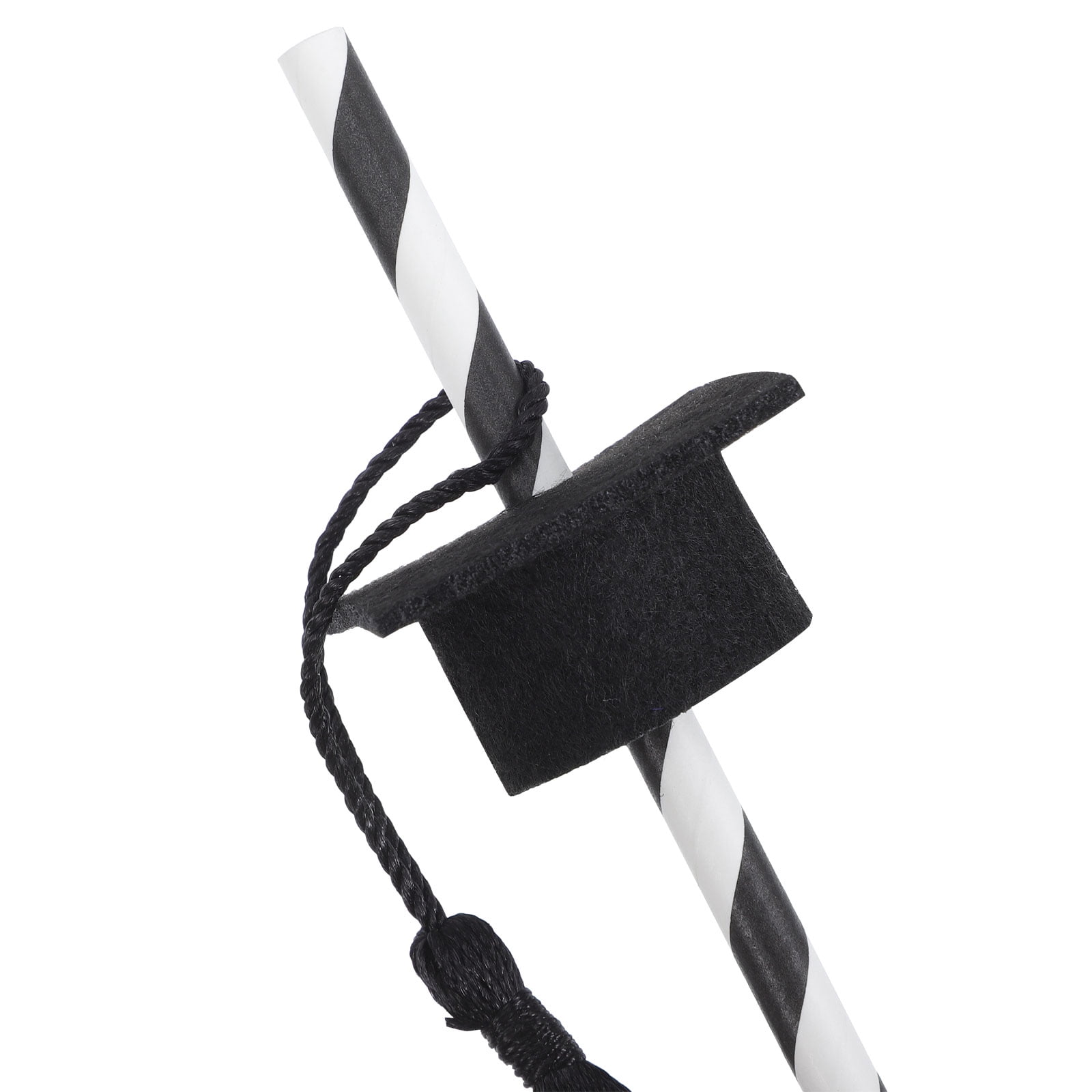 Toyvian graduation straws,12pcs Graduation Season Graduation Cap Straw ...