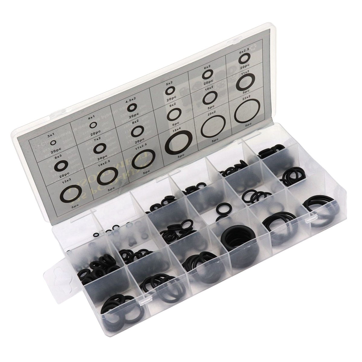Toyvian hole plug assortment kit Rubber Grommet Black 225 for RV and ...