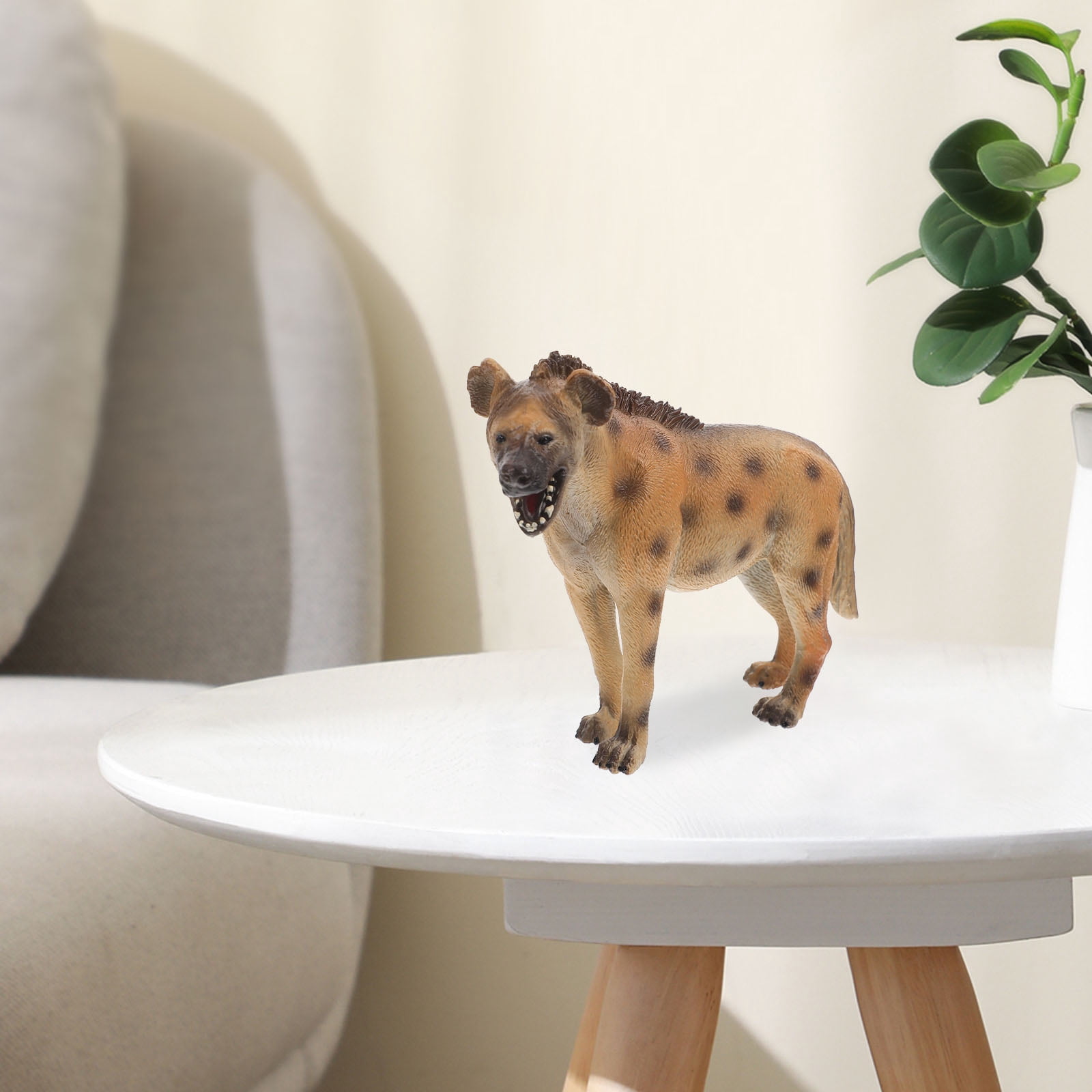 Toyvian animal figures hyena Hyena Model Multi Home Decoration for ...