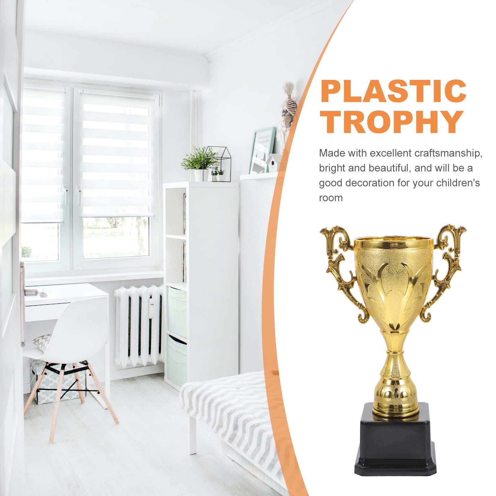 Toyvian kids trophies,Kids Prize Award Trophy Kids Winner Award Trophy ...