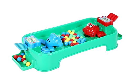 Toyzone Frog Eat Beans Game-2 Players-61014, Eat The Beans, Hungry Frog ...
