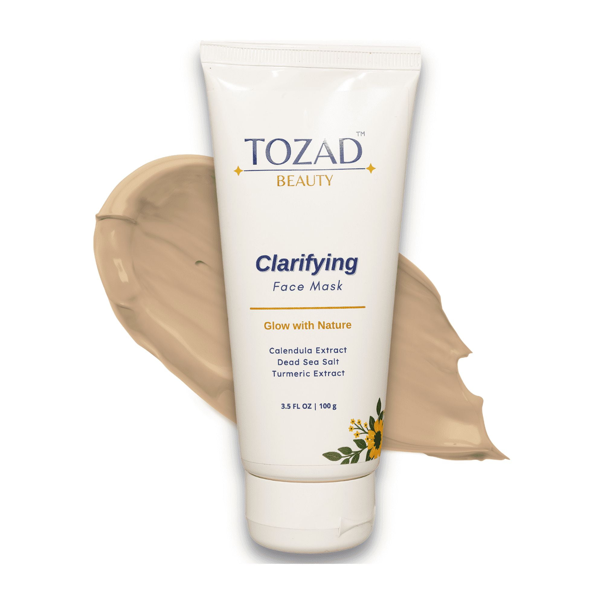 Tozad Beauty Clarifying Face Mask for Acne, Blackheads and Dull Looking ...