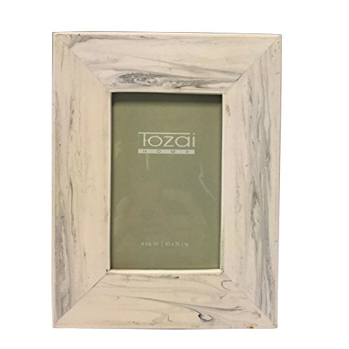 Tozai Home - 4x6 Carrara Frame - Faux Marble - Walmart.com