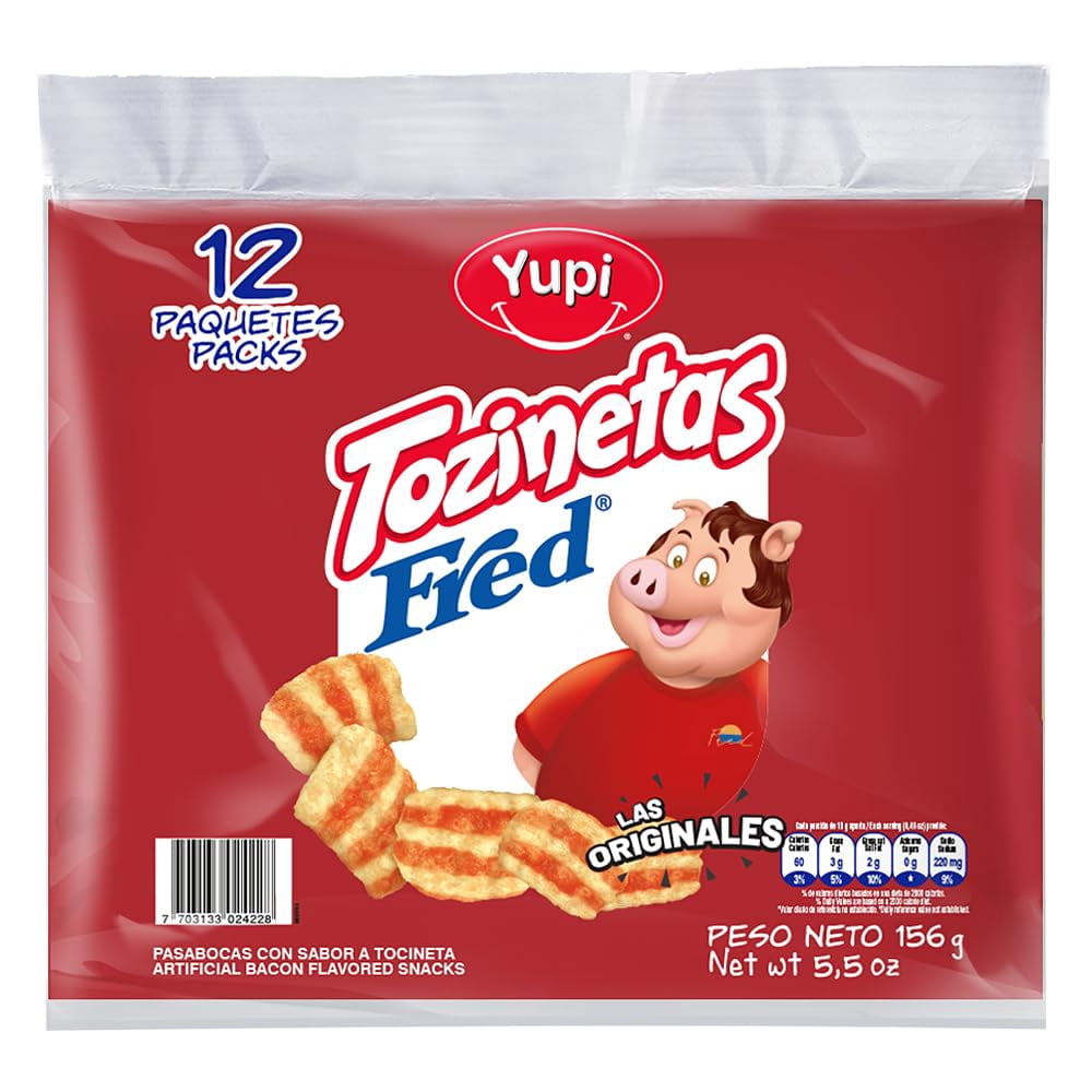 Tozinetas Fred - Bacon Chips - Walmart.com