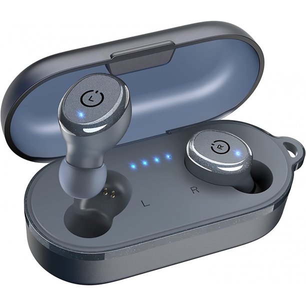 Tozo T10S Bluetooth Wireless Earbuds, Waterproof, Touch Controls with ...