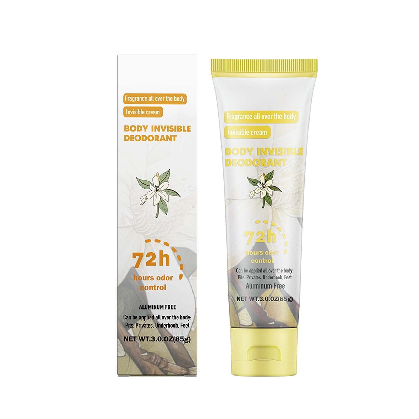 Tozuoyouz 72 Hour Refreshing Antiperspirant Body Deodorant And Body ...