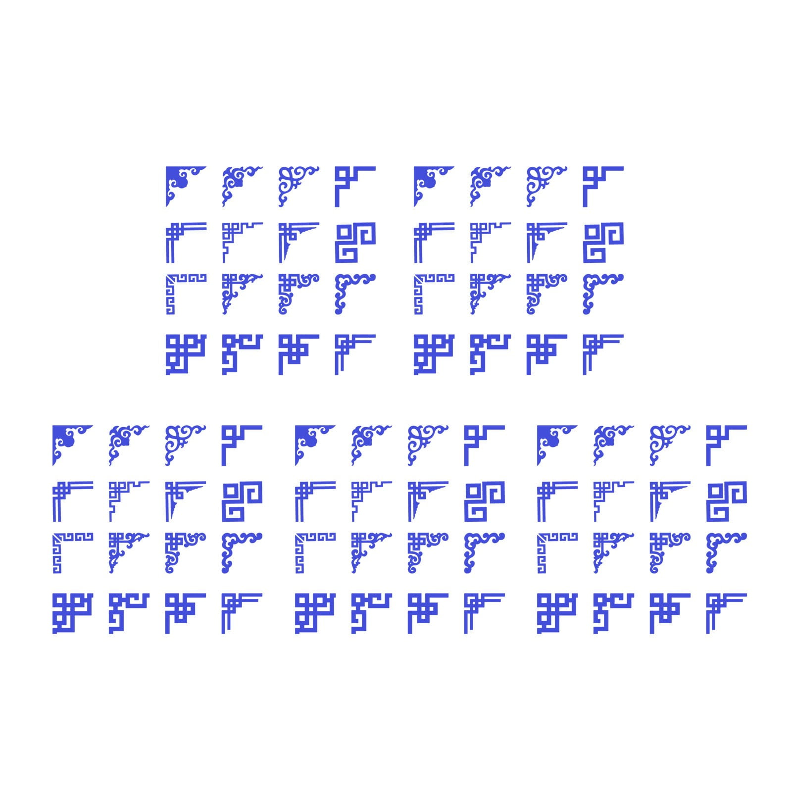 Tozuoyouz Corner Flower Paste Mirror Paste Furni Porch Ceiling Corner ...