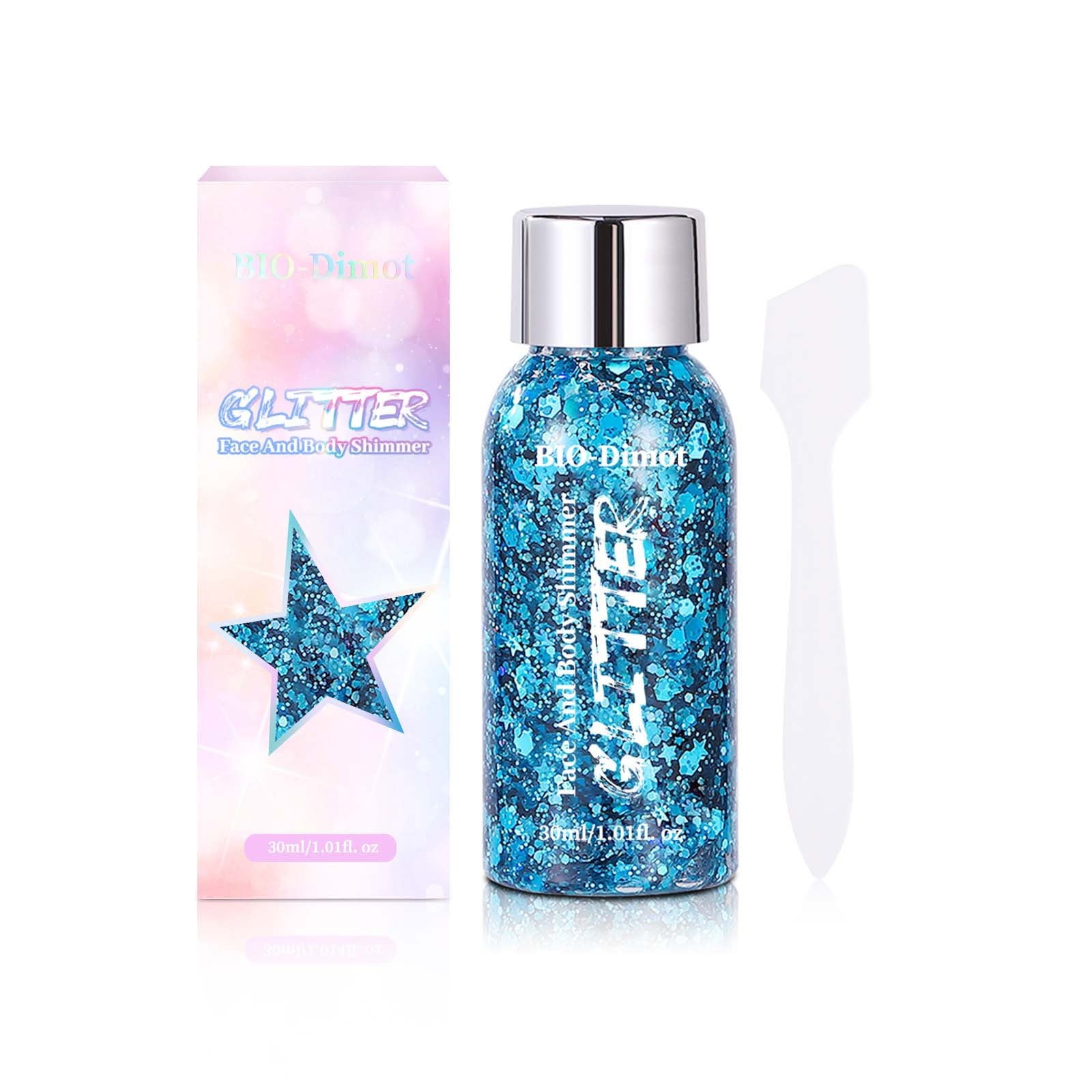 Tozuoyouz Glitter Eyeshadow Glitter Gel Glitter Body Lotion 30ml E